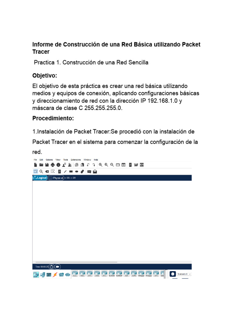 Practicas 1 y 2 | PDF | Enrutador (Computación) | Dirección IP