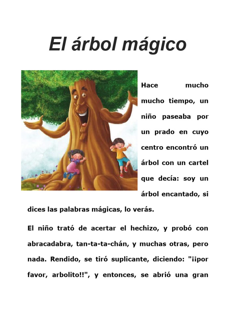 El Árbol Mágico | PDF