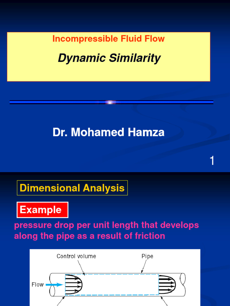 Chapter Dynamic Similarity | PDF | Chemical Engineering | Mathematical ...