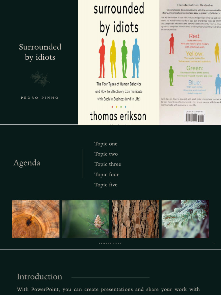 Surrounded by Idiots Color Chart | PDF | Career & Growth