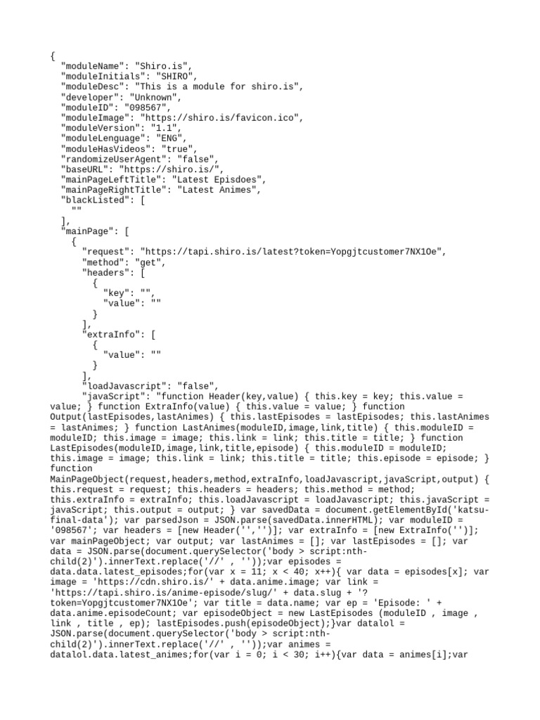 Shiro Module 2 | PDF | Web Development | Software