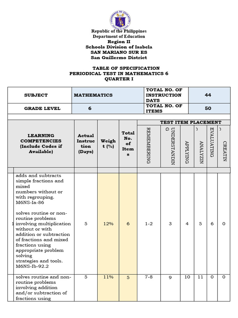 Cy Math 1st | PDF | Multiplication | Decimal