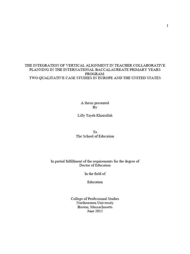 IBPYP Teacher Collaboration Insights | PDF | Educational Assessment ...