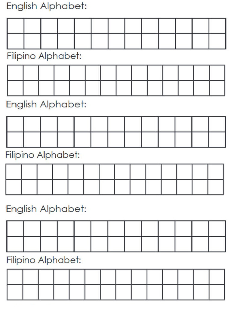 Alphabets Worksheets Pdf