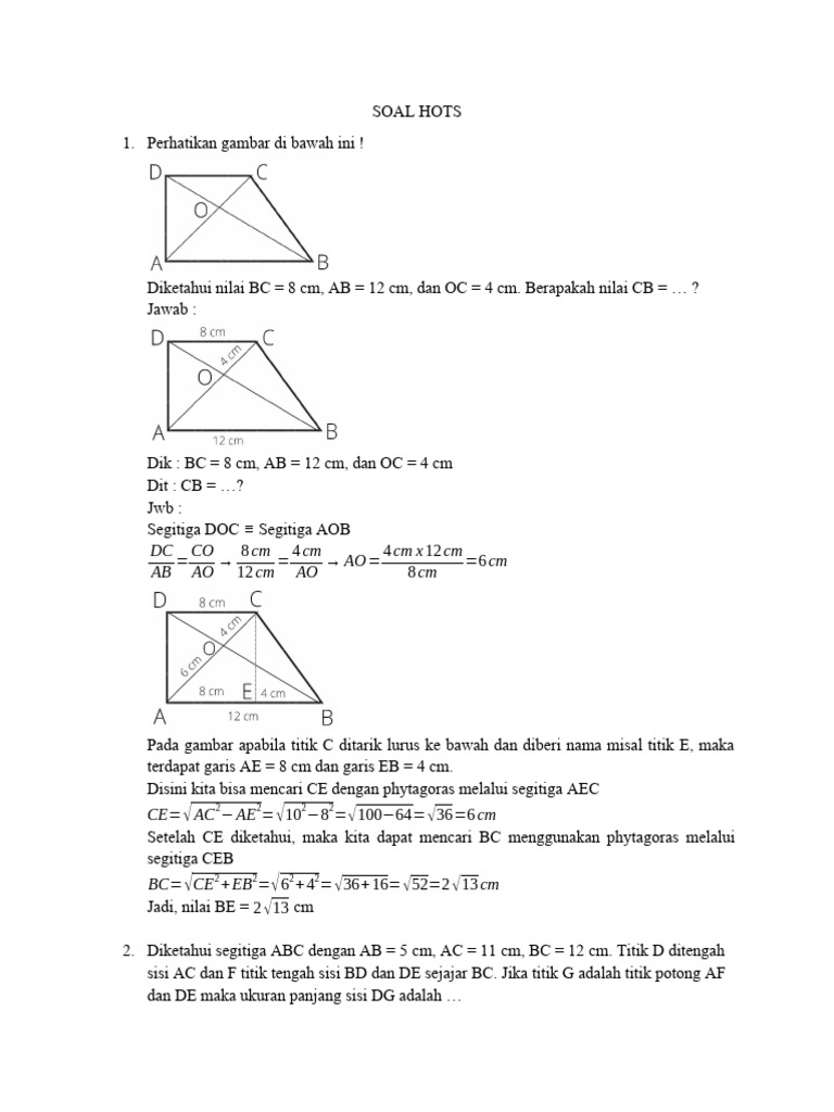 SOAL HOTS Akmal | PDF