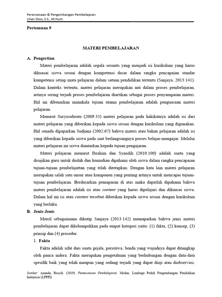 Pertemuan 9 Materi Pembelajaran | PDF | Kesehatan Holistik
