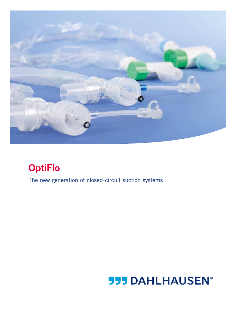 OptiFlo Closed-Circuit Suction Systems | PDF | Medicine | Medical ...