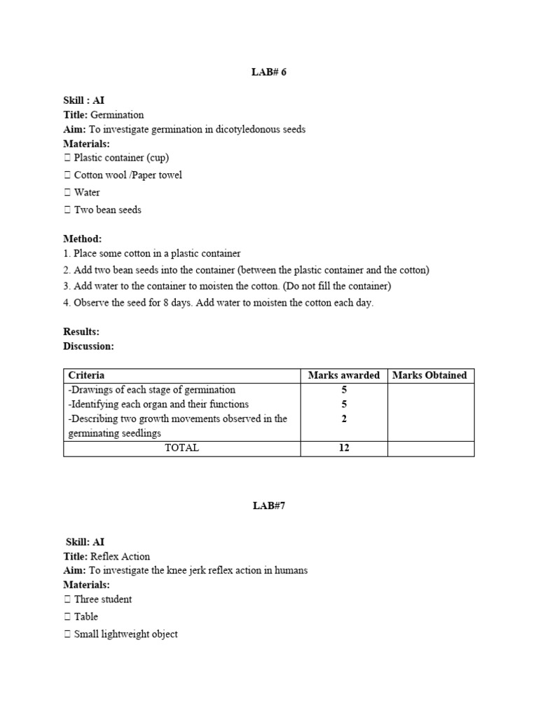 Bio Labs 6 12 Pdf Heart Heart Valve
