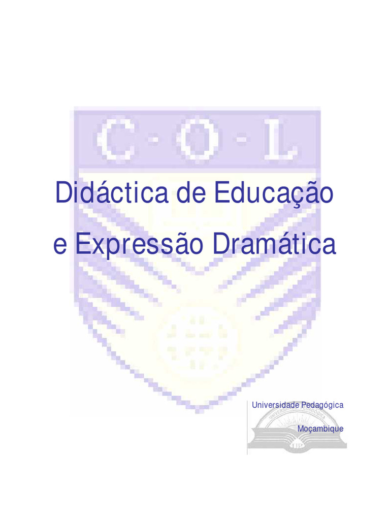 Didactica de Expressão Dramática | PDF | Pedagogia | Aprendizado
