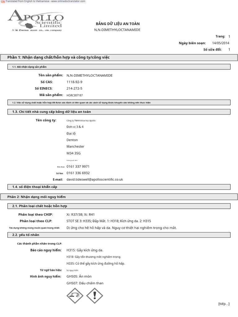 MSDS Solvent ADMA 810 | PDF