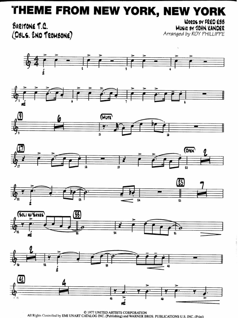 Baritone TC PG 1 | PDF