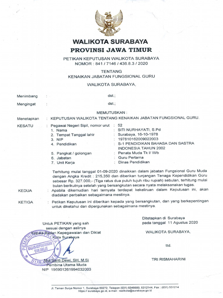 Jabfung 2020 | PDF