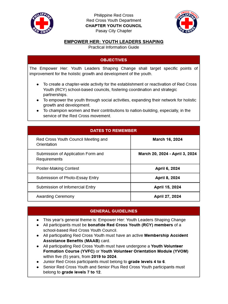 EMPOWER HER Practical Information Guide | PDF