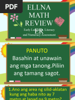 ELLNA Reviewer For Filipino Subject Grade 3 | PDF