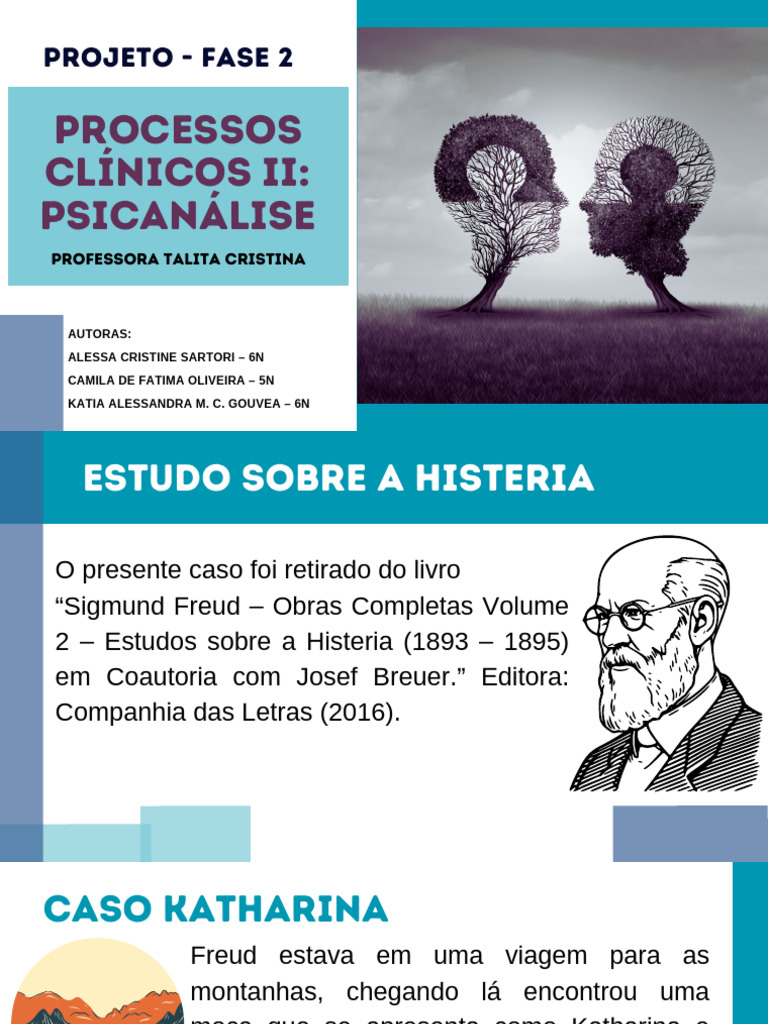 Processos Clínicos II - Psicanálise - Fase 2 | PDF | Trauma psicológico | Histeria