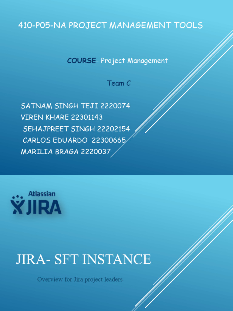 PO5 - JIRA - Assignment TEAM C | PDF | Computing | Software Engineering