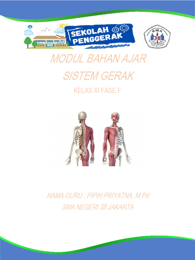Modul Sistem Gerak - Fase F - Pi2h - 23modul Ajar Materi Sistem Gerak | PDF | Sains & Matematika