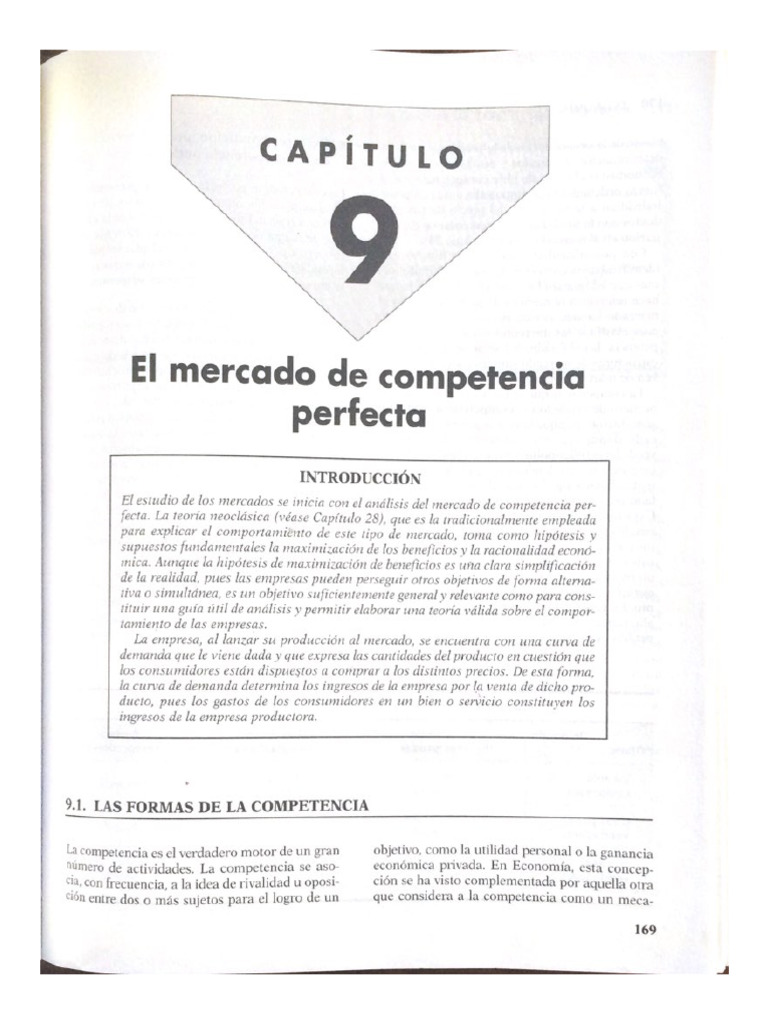 Competencia Perfecta | PDF