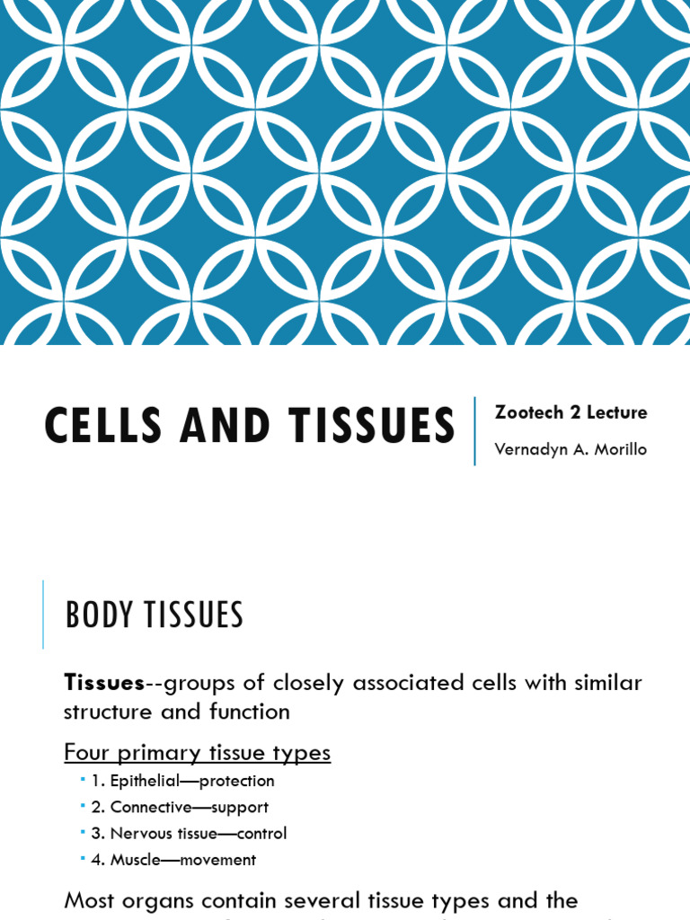 Topic-4.-Cells-and-Tissues-Anatomy-and-Physiology-Autosaved-1 | PDF ...