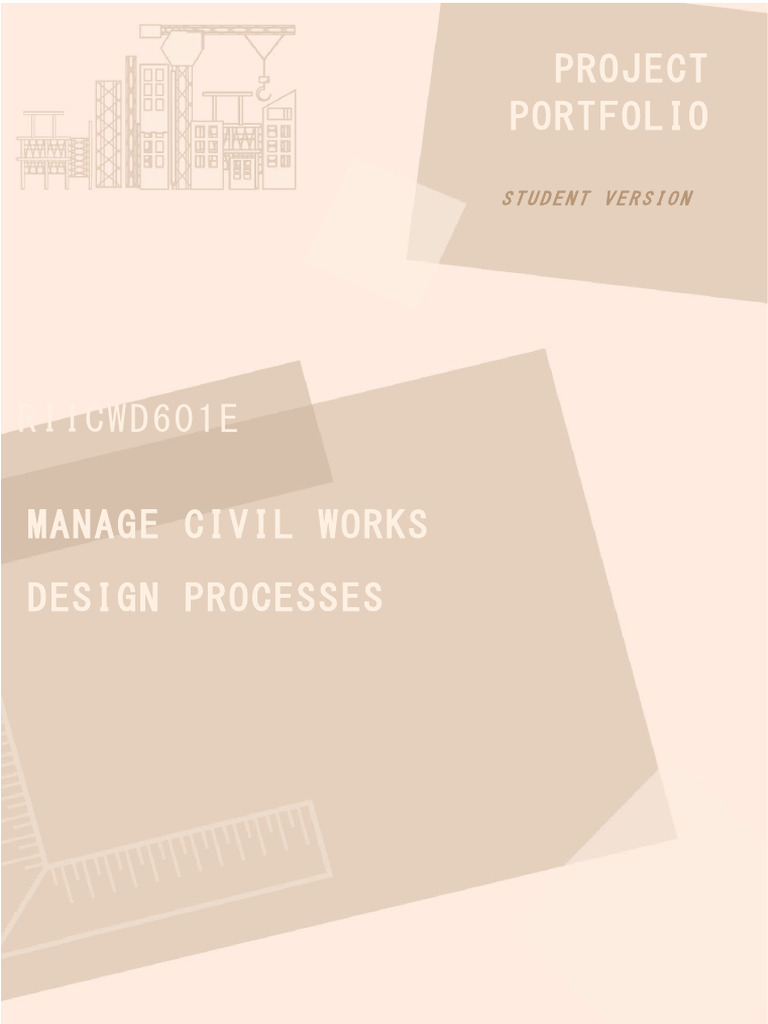 RIICWD601E Project Portfolio | PDF | Design | Policy