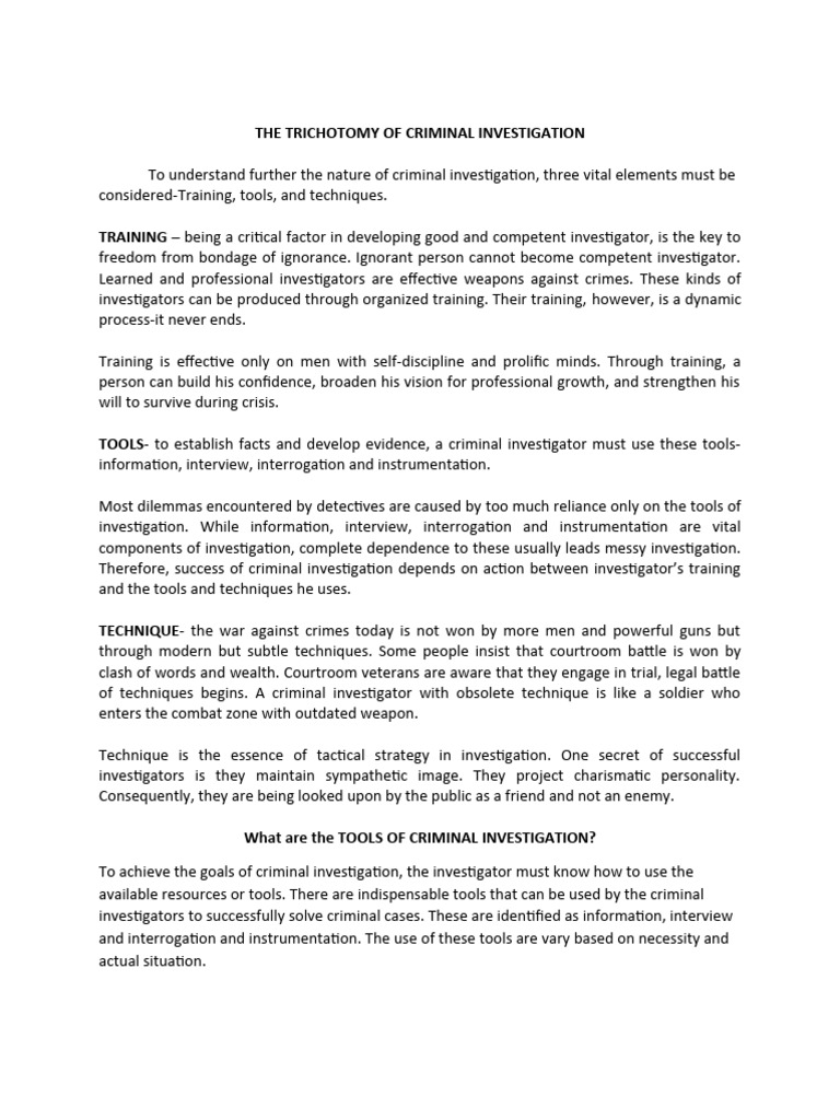 Cdi 3 Final Term Notes | PDF | Interrogation | Miranda Warning