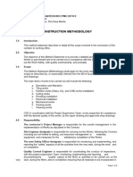 Toilet Construction Work Methodology | PDF | Plumbing | Wall
