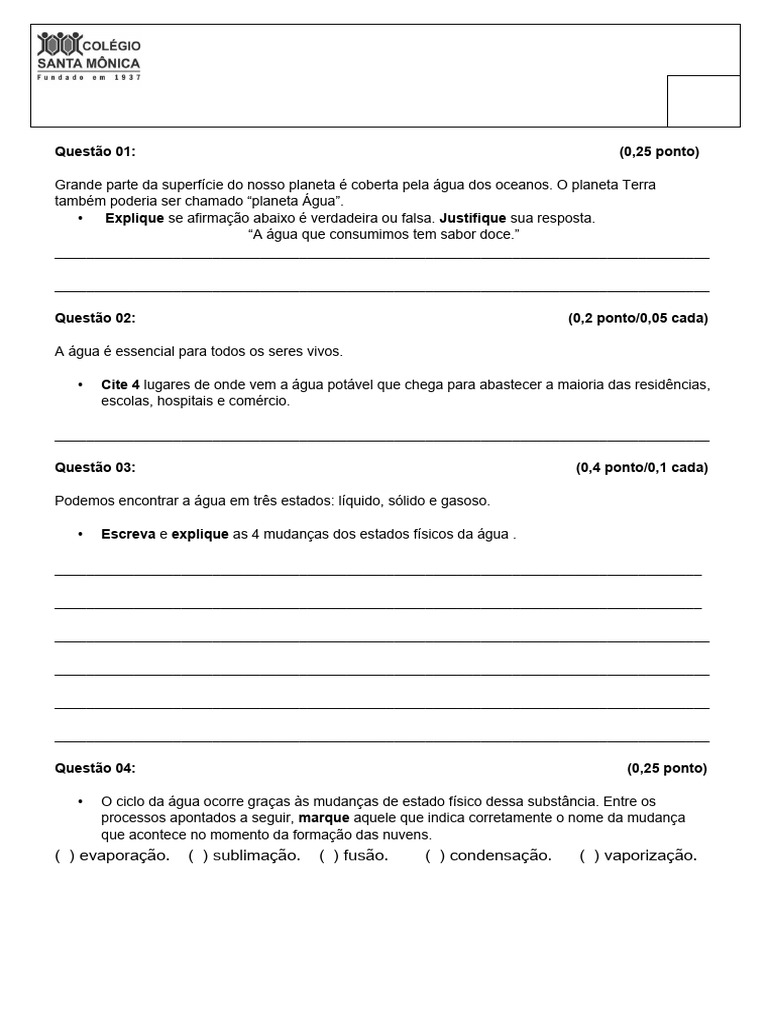 Va de Ci Ncias 2 Bimestre | PDF