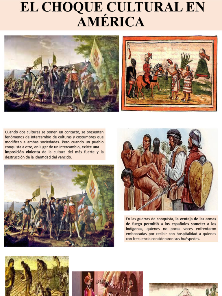 El Choque Cultural en América | PDF