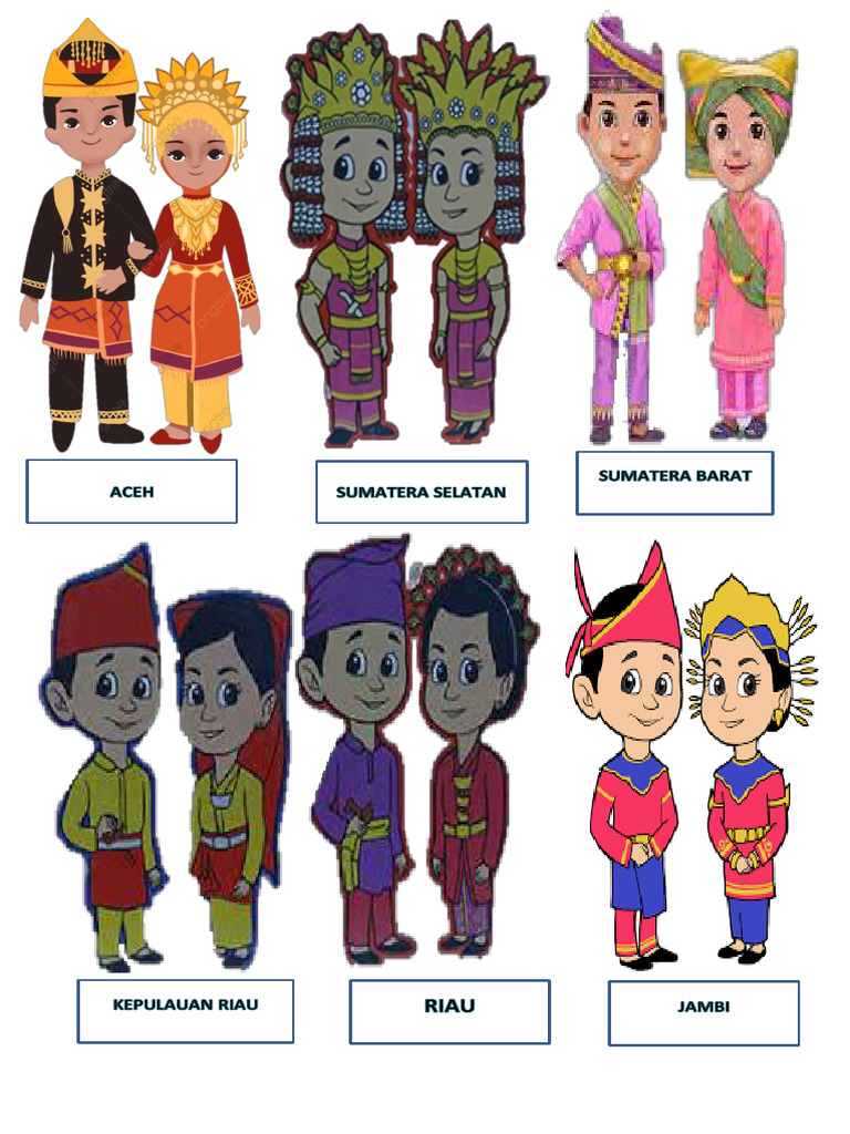 Wayang Pakaian Adat | PDF