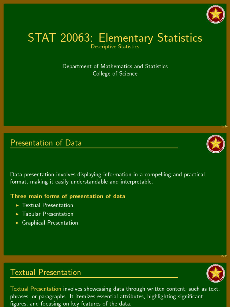Descriptive Statistics | PDF | Variance | Histogram Descriptive Statistics | PDF | Variance | Histogram