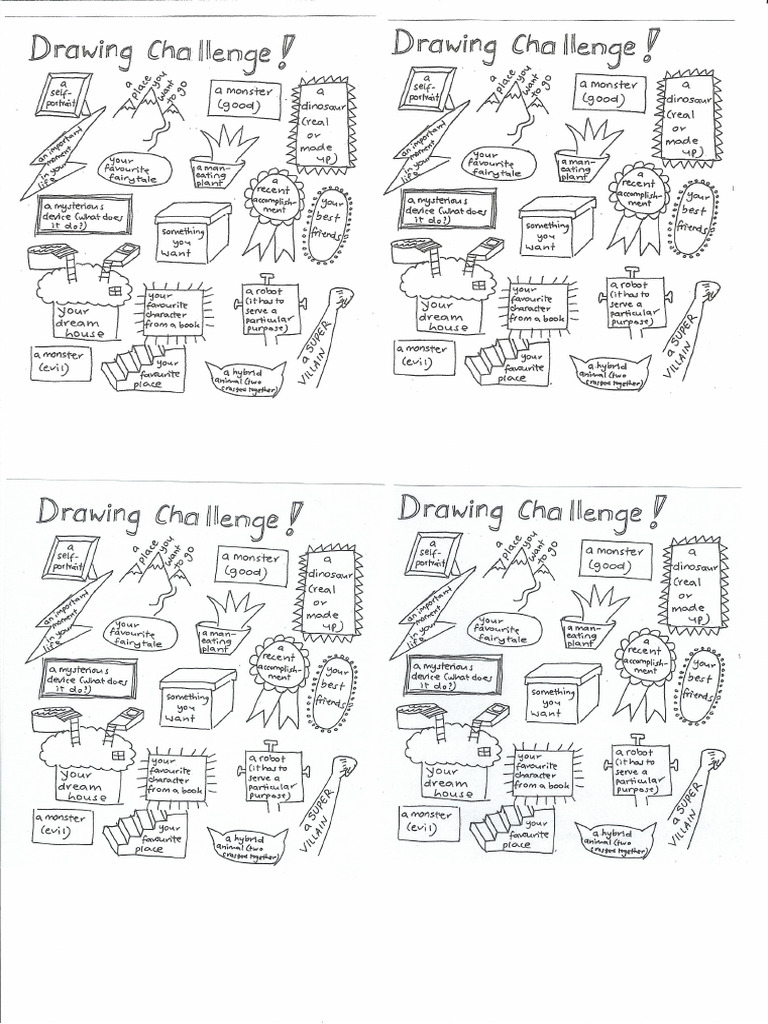 Drawing Challenge | PDF
