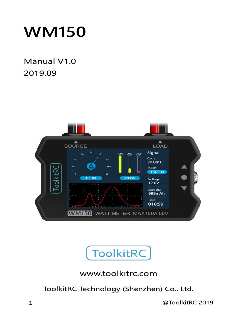 WM150+Manual+V1.0 | PDF | Power Supply | Booting