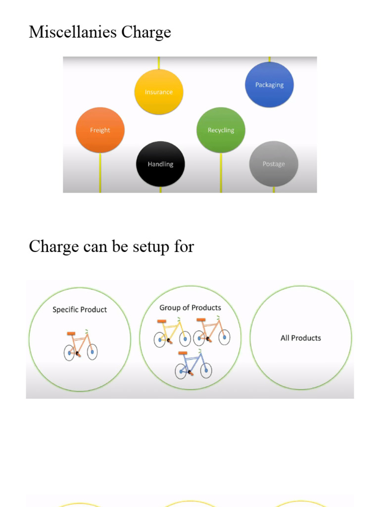 Miscellaneous Charge Setup Guide | PDF