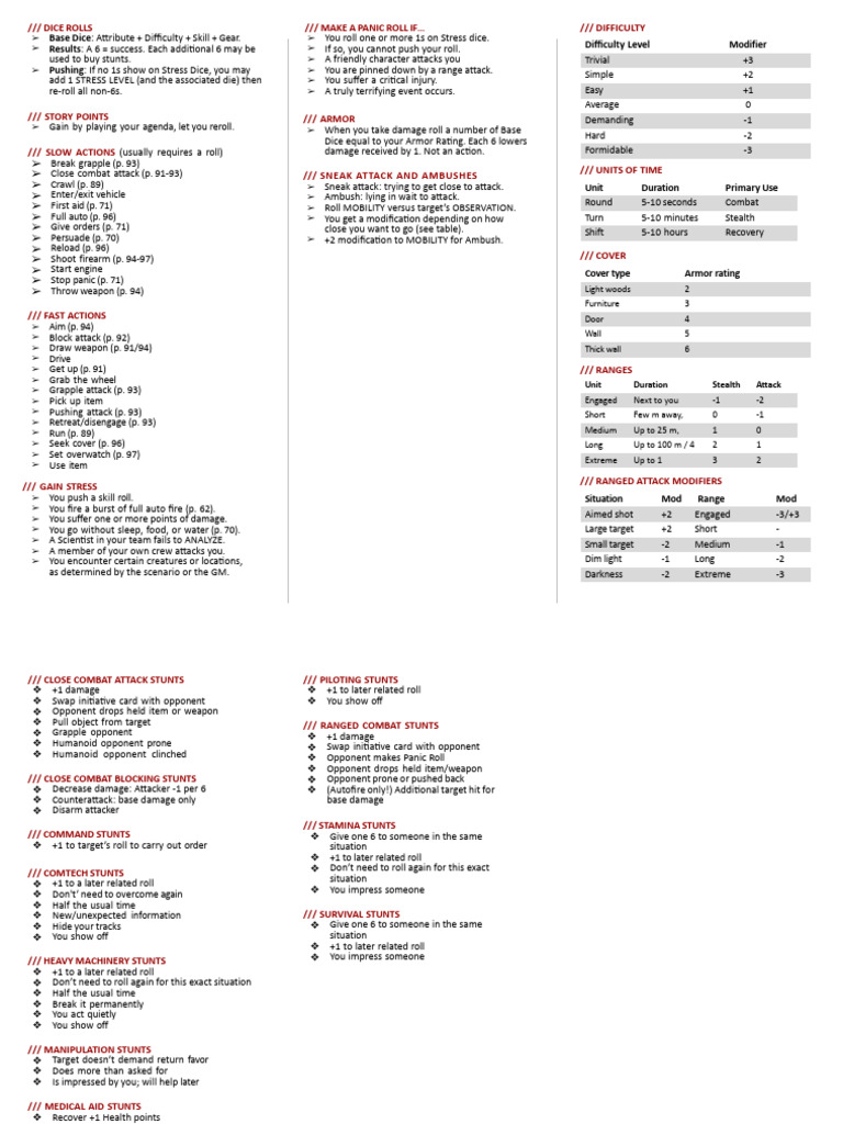 Players Reference | PDF