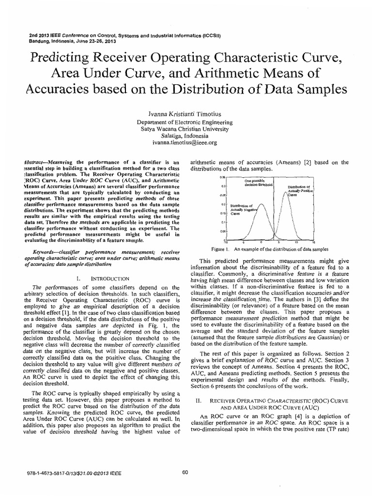 PROS - Ivanna Kristianti T - Predicting Receiver Operating Characteristic - Fulltext | PDF ...