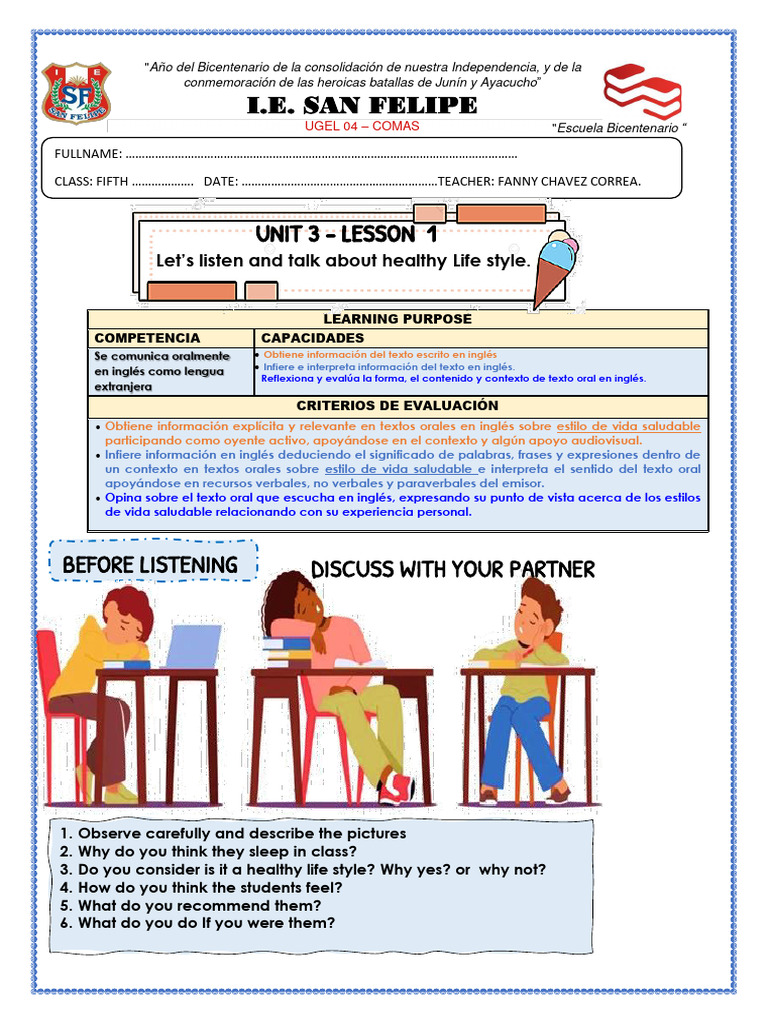 Healthy Lifestyle Communication in English | PDF | Lifestyle