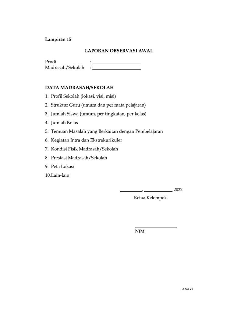 Format Laporan PPL | PDF