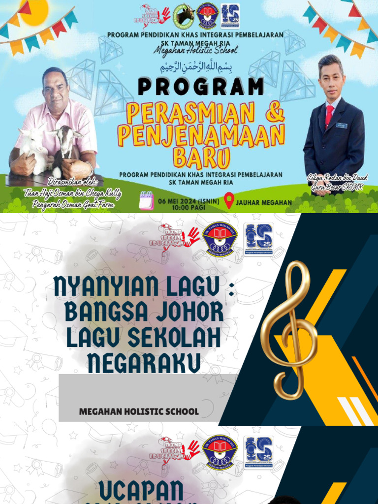 Megahan Holistic School Event Program | PDF | Religion & Spirituality