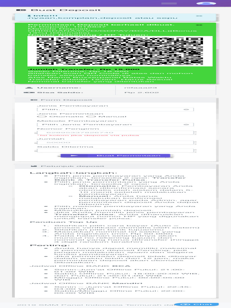 BUZZERPANEL - Id - SMM Panel Indonesia Termurah Dan | PDF | Bisnis | Pengelolaan Keuangan & Uang