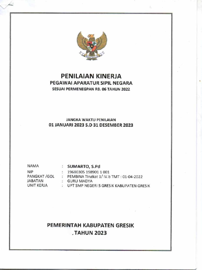 6 SKP Sumarto_2023 | PDF