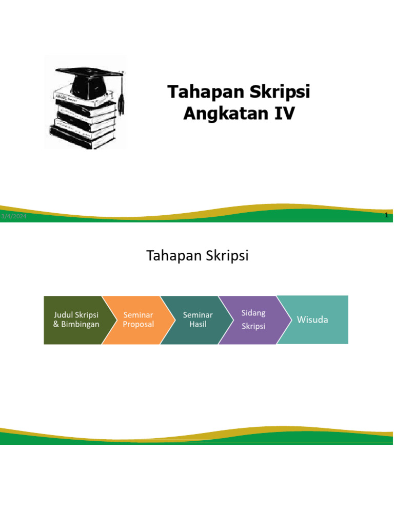 Tahapan Skripsi Angk IV | PDF | Komputer