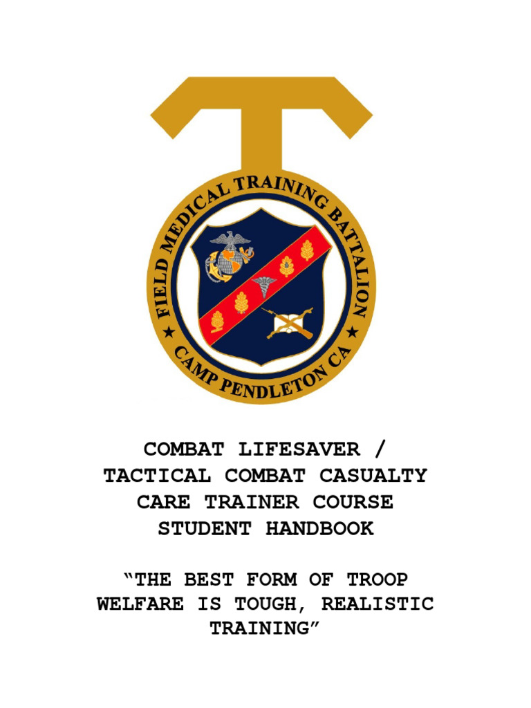Combat Lifesaver Training Guide | PDF | Nonverbal Communication | Learning