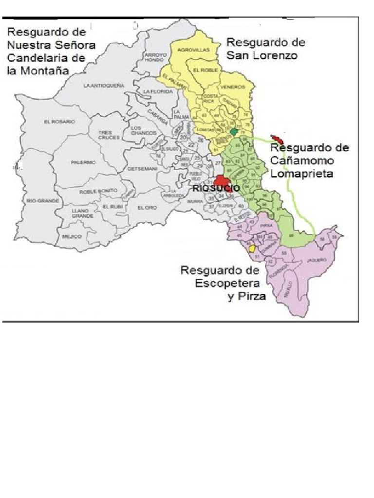 MAPAS RIOSUCIO caldas POLITICO | PDF