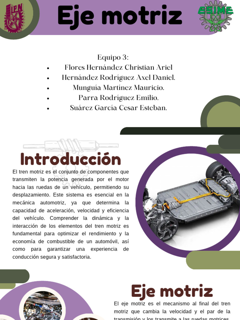Eje Motriz Equip.3 | PDF | Eje | Engranaje