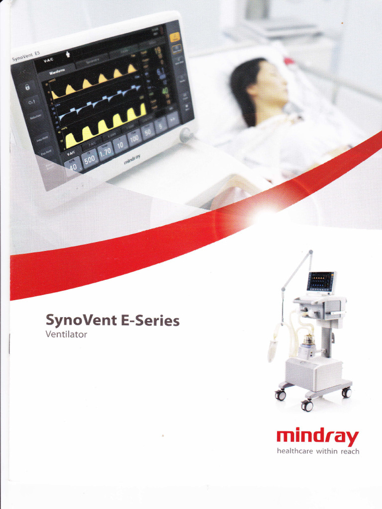 Mindray Synovent E3 Ventilator | PDF