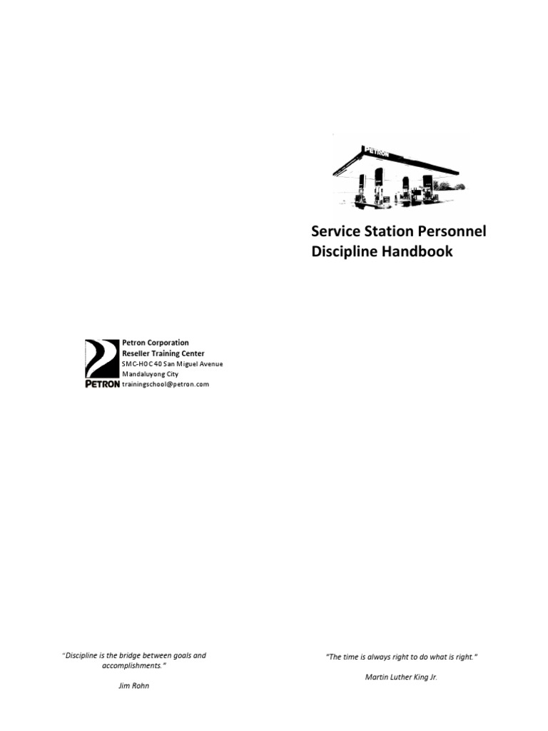 Personnel Discipline Handbook | PDF | Crime & Violence | Crime Thriller