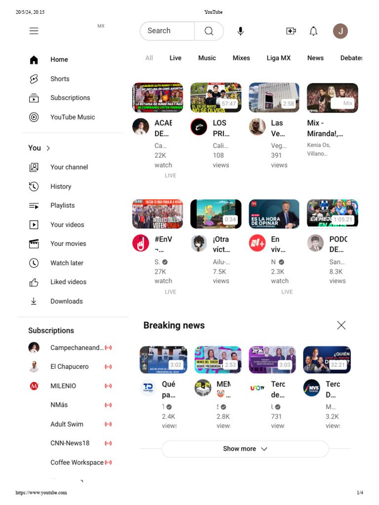 You Tube | PDF