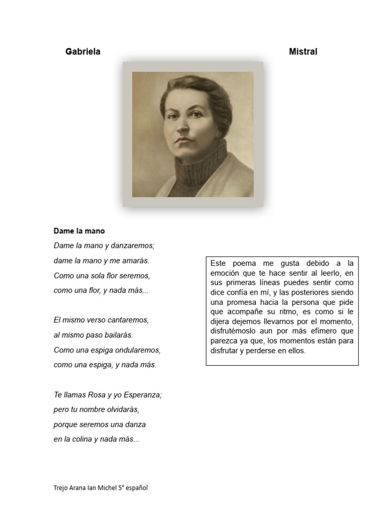 Gabriela Mistral | PDF