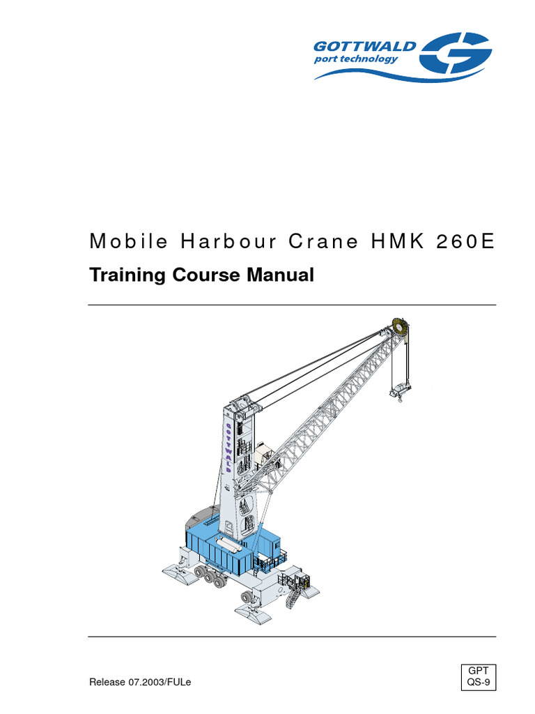 Training HMK260E | PDF | Programmable Logic Controller | Crane (Machine)