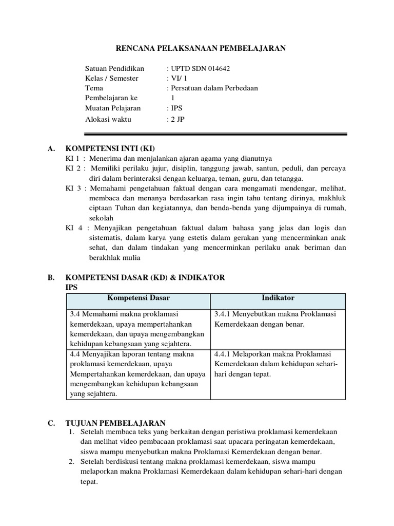 Berkas RPPP Siklus 2 | PDF | Sains & Matematika